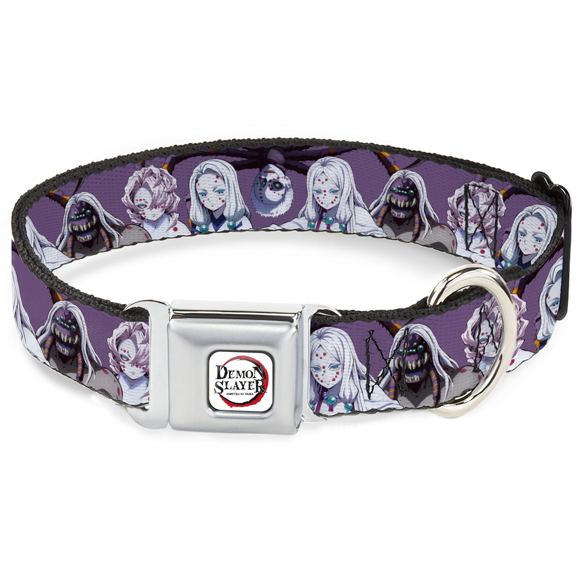 Aniplex of America Pet Collar, Dog Collar Metal Seatbelt Buckle, Demon ...