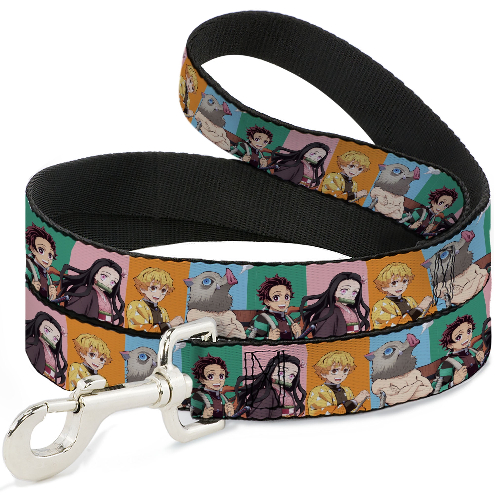 Aniplex of America Pet Leash, Dog Leash, Demon Slayer Four Character ...