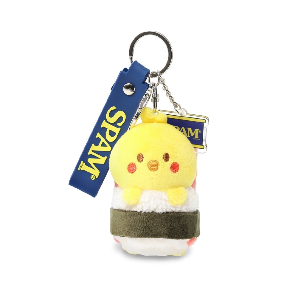 Anirollz Chickiroll SPAM® Musubi Plush Charm – Cute Mini Plush Keychain ...
