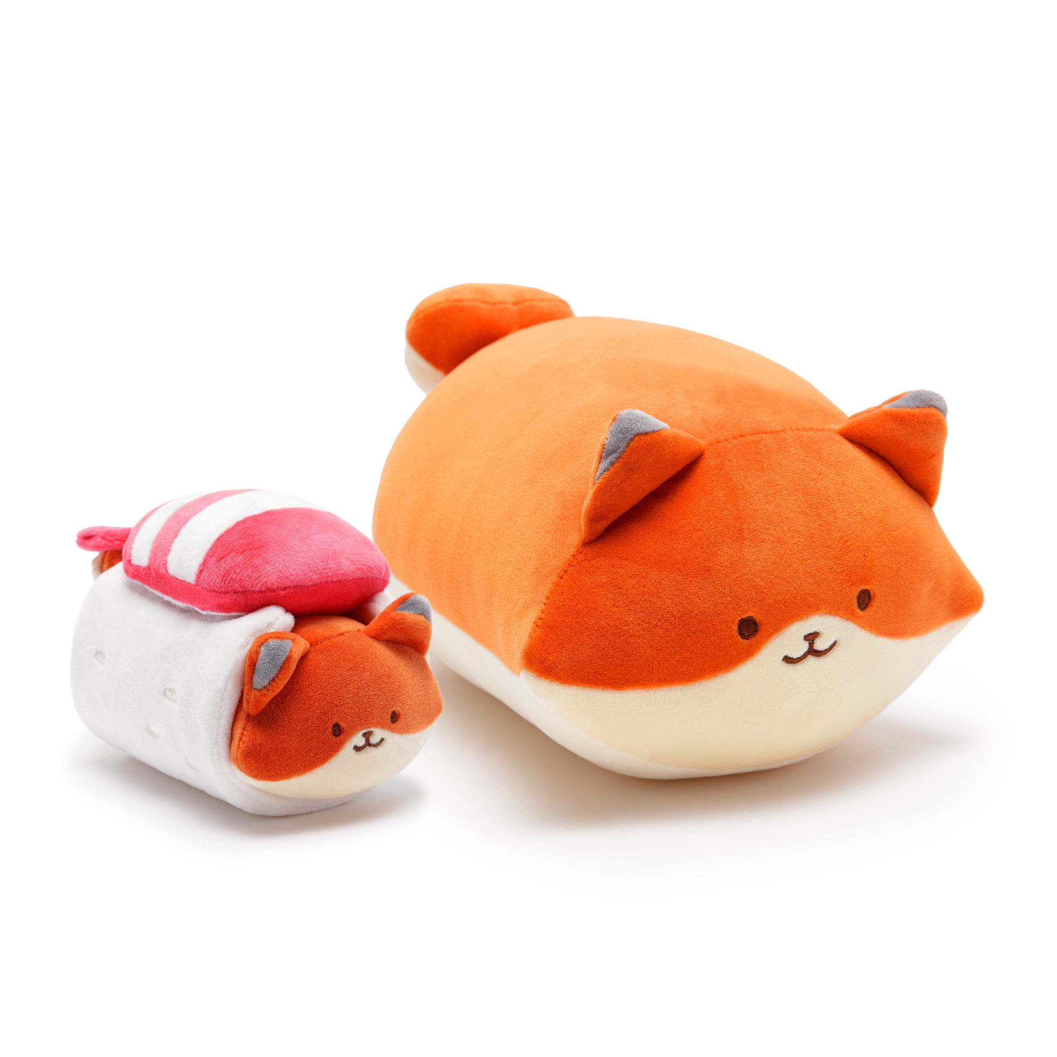 Anirollz Fox Plush Sushi Toy Stuffed Animal 2pcs Gift Set Foxiroll ...
