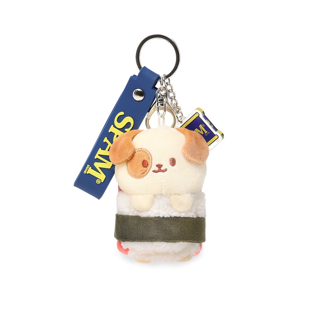 Anirollz Puppiroll SPAM® Musubi Plush Charm – Cute Mini Plush Keychain ...