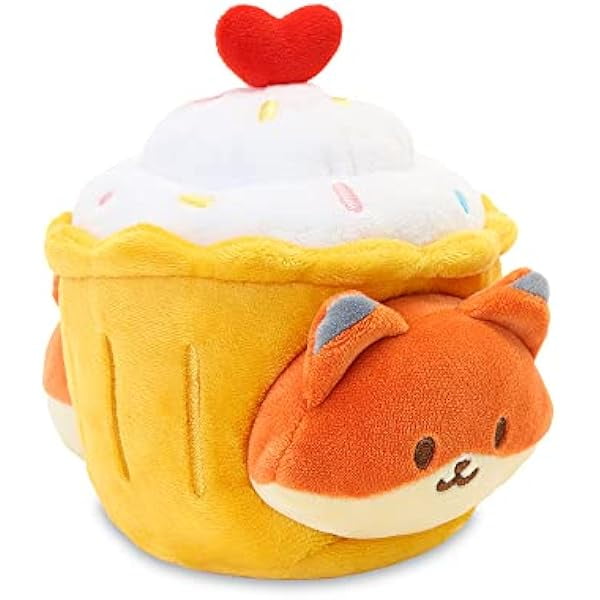 Anirollz Stuffed Animal Plush Toy – 6" Small Bakery Theme Outfitz Plush ...