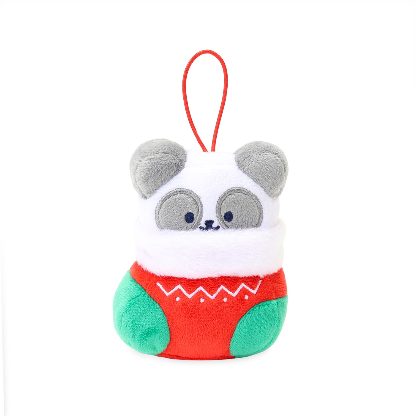 Anirollz X-mas 4" Mini Stuffed Animal Plush Toy Christmas Ornament Stocking Pandaroll - Walmart.com