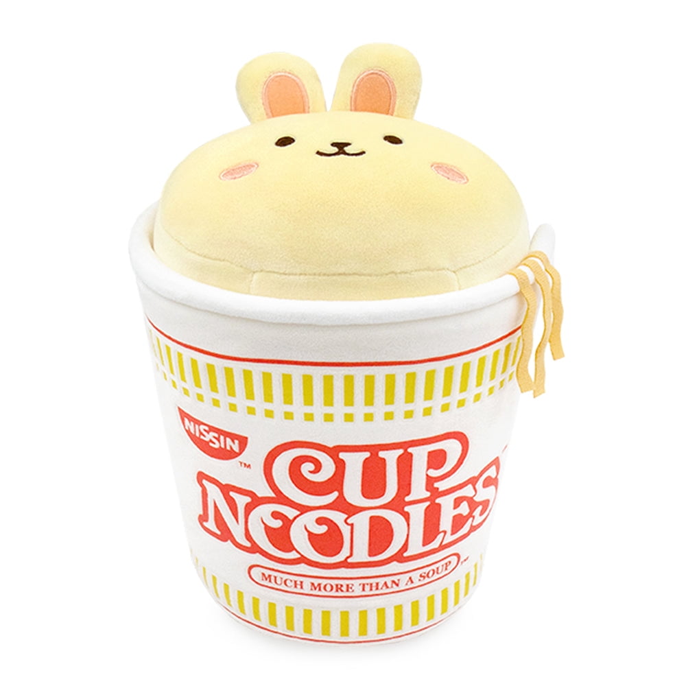 Anirollz x Nissin Cup Noodles 9” Soft Cute Bunny Character Squishy ...