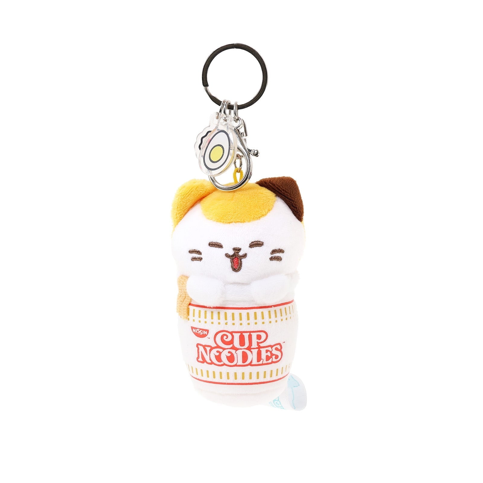 Anirollz x Nissin Cup Noodles Kittiroll Plush Charm – Tri-Color Calico ...
