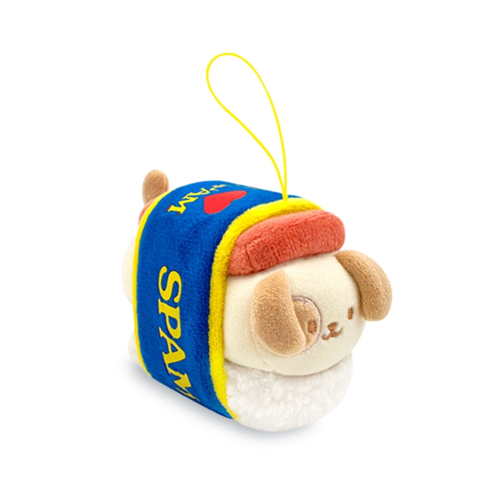 Anirollz x SPAM Ham 4" Cute Dog Puppy Character Plush Keychain Soft ...
