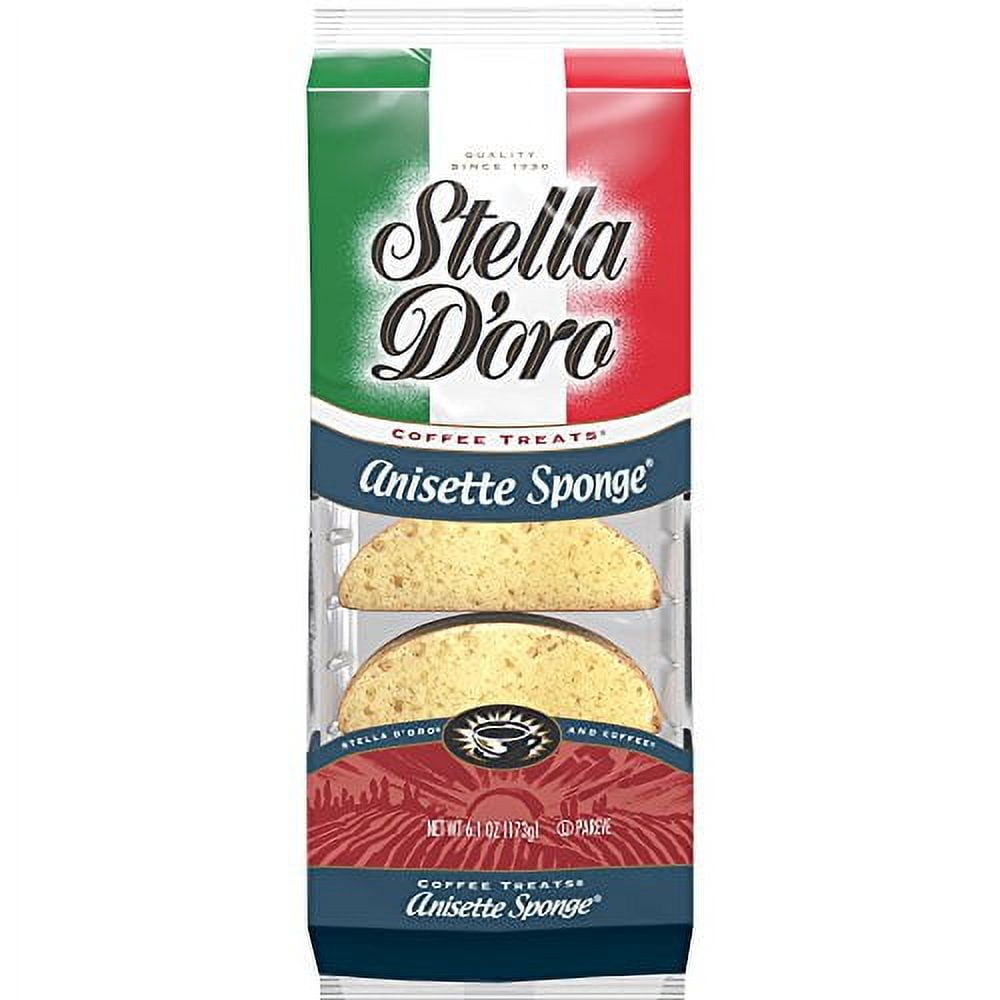 Anisette Sponge Coffee Treats Cookies, 6.1 Ounce - Walmart.com
