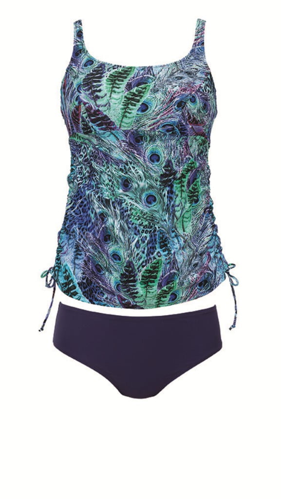 Anita PEACOCK Women's Valbella Mastectomy Tankini 2 Pc Set, US 8C,UK ...