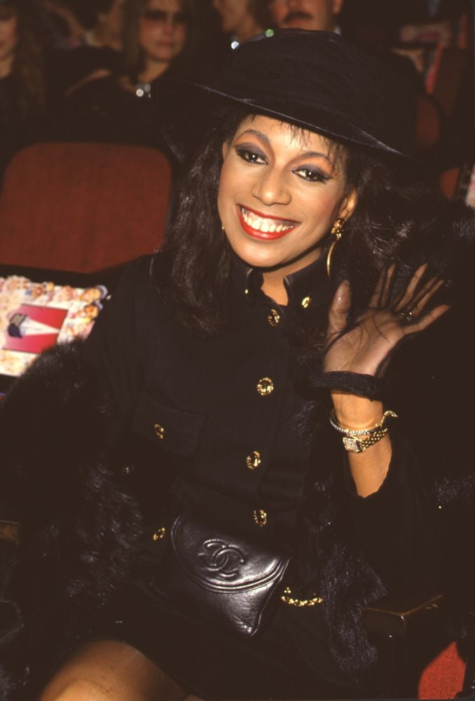 Anita Pointer Waing From Seat Wearing Sheer Glove Photo Print (8 x 10 ...