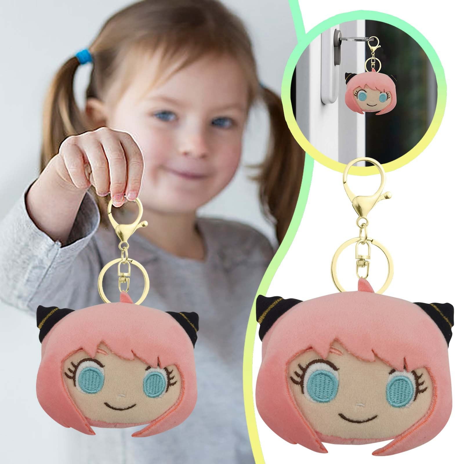Aniyah Plush Toy Keychain,Cute cartoon keychains of the Japanese anime ...