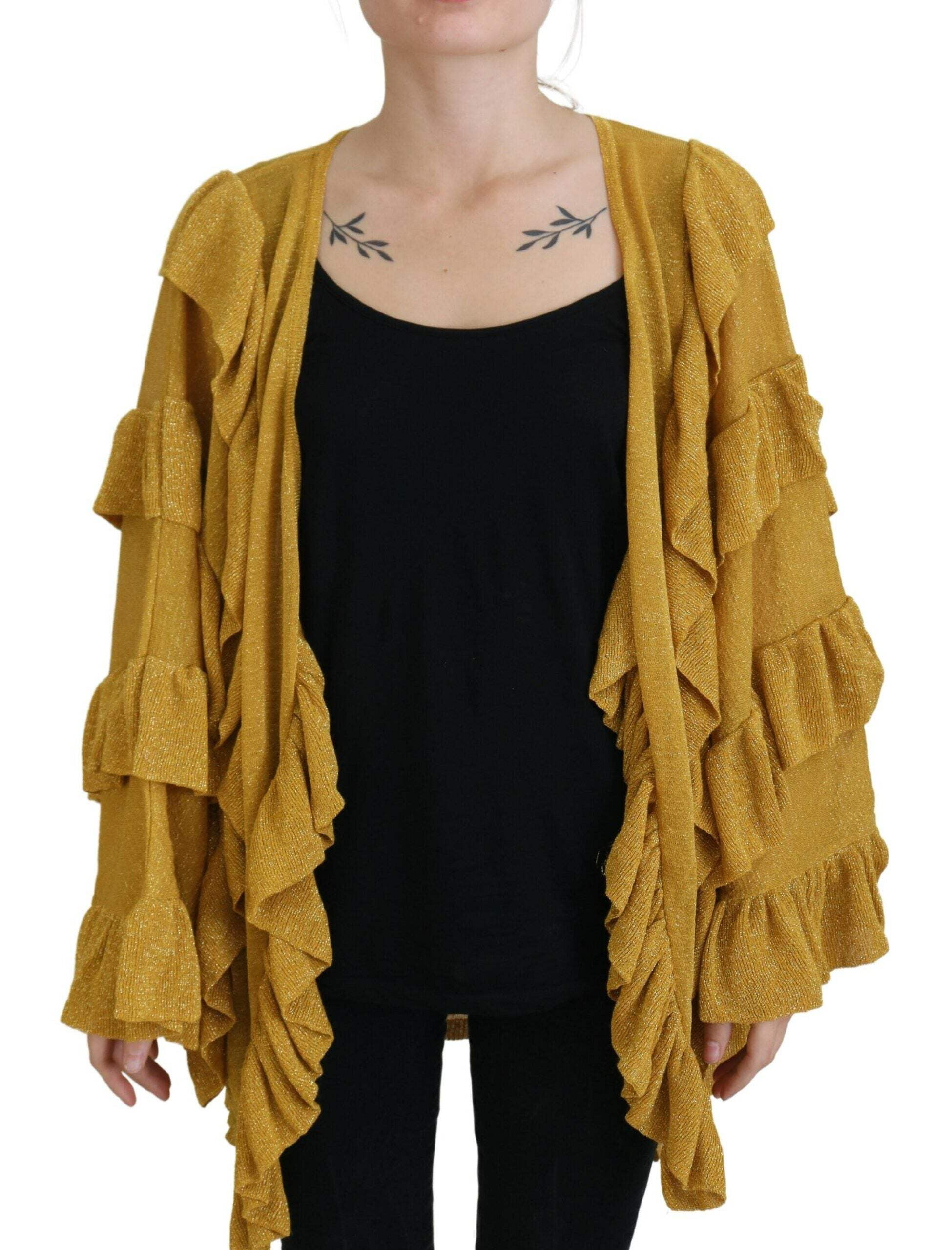 Aniye By Elegant Gold Cardigan Sweater - Walmart.com