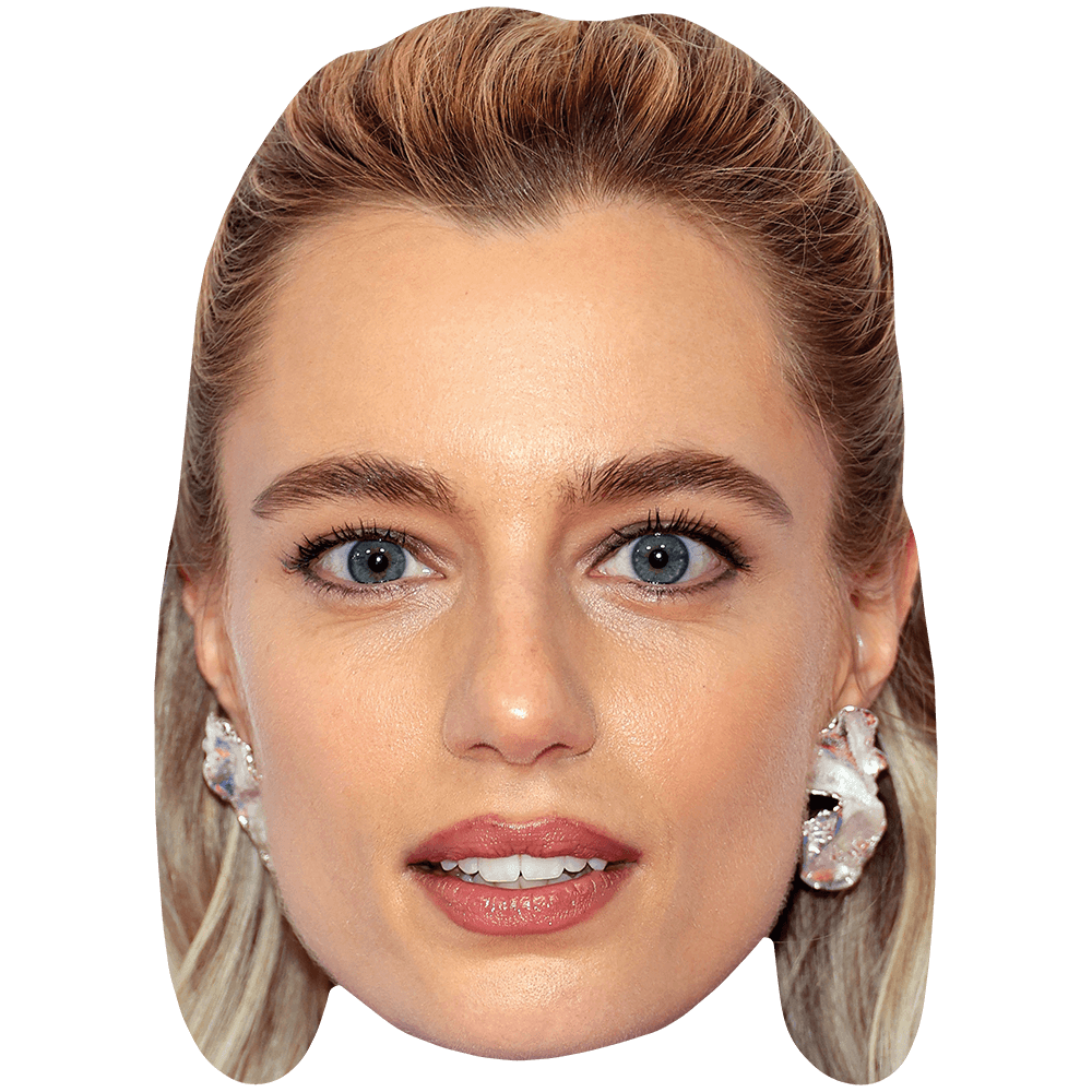 Anja Savcic (Make Up) Celebrity Mask, Flat Card Face, Fancy Dress Mask ...