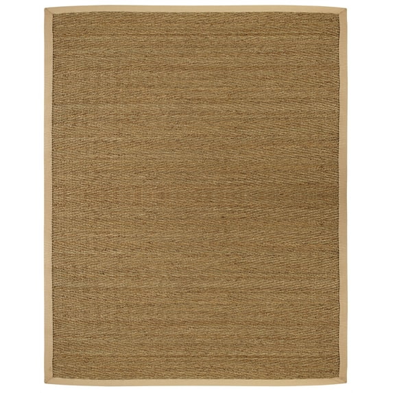 Anji Mountain AMB0117-0058 5 ft. x 8 ft. SADDLEBACK Natural Seagrass ...