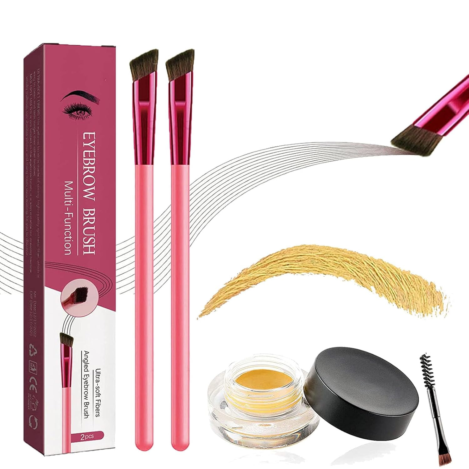 Anjoize Eyebrow Pen, Anjoize 4D Laminated Brow Grooming Kit, Home ...