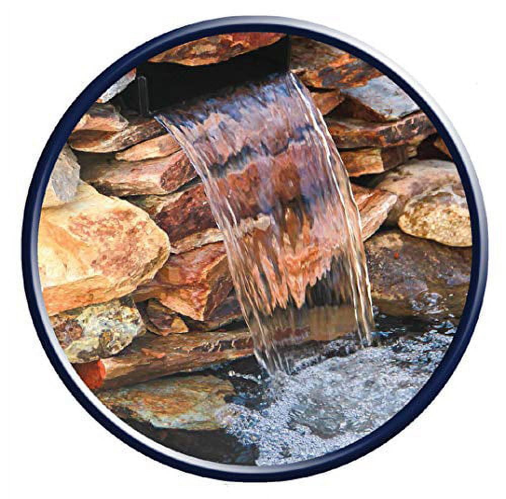 Anjon Manufacturing 10" Waterfall Spillway with Inlet for Water ...