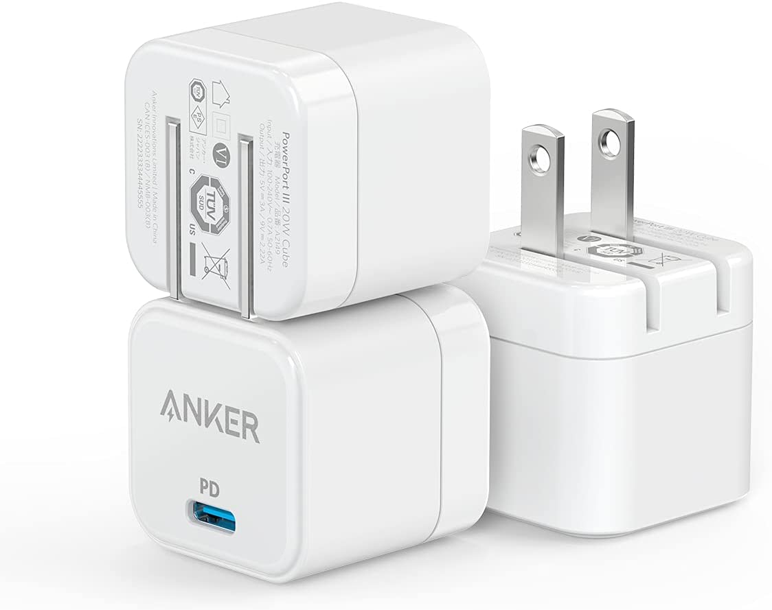 Anker PowerPort III 20W PD USB-C Wall Charger - Walmart.com