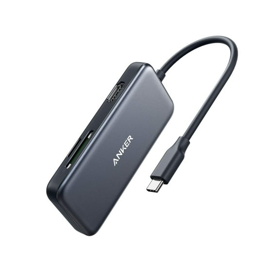 Anker 5-Ports USB 3.0 Hub with SD and microSD Card Reader - Walmart.com