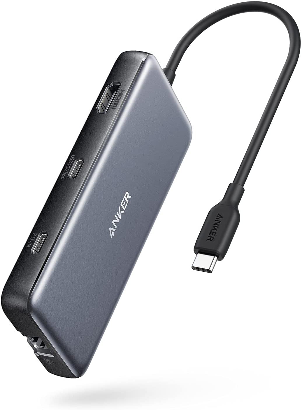 Anker 8-in-1 USB-C Hub Adapter, 100W Power Delivery, 4K 60Hz HDMI ...