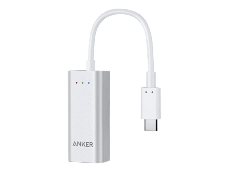 Anker A8341 - Network adapter - USB-C - Gigabit Ethernet x 1 - silver ...