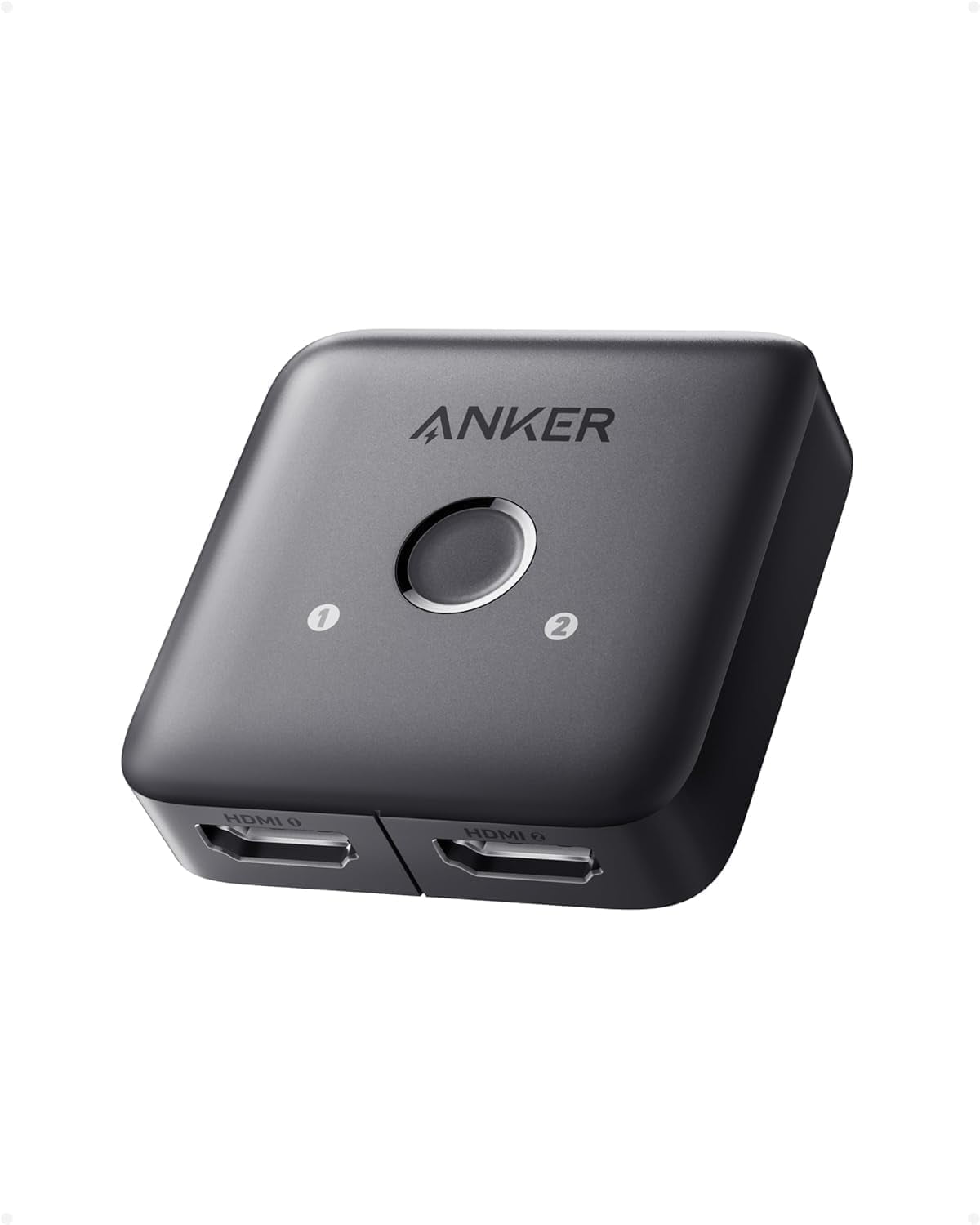 Anker HDMI Switch, HDMI Splitter, 4K@60Hz Bi-Directional HDMI Switcher ...