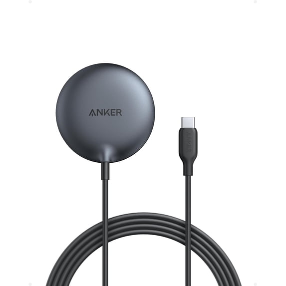 Anker MagGo Magnetic Wireless Charger (Pad), Qi2 Certified 15W Ultra ...