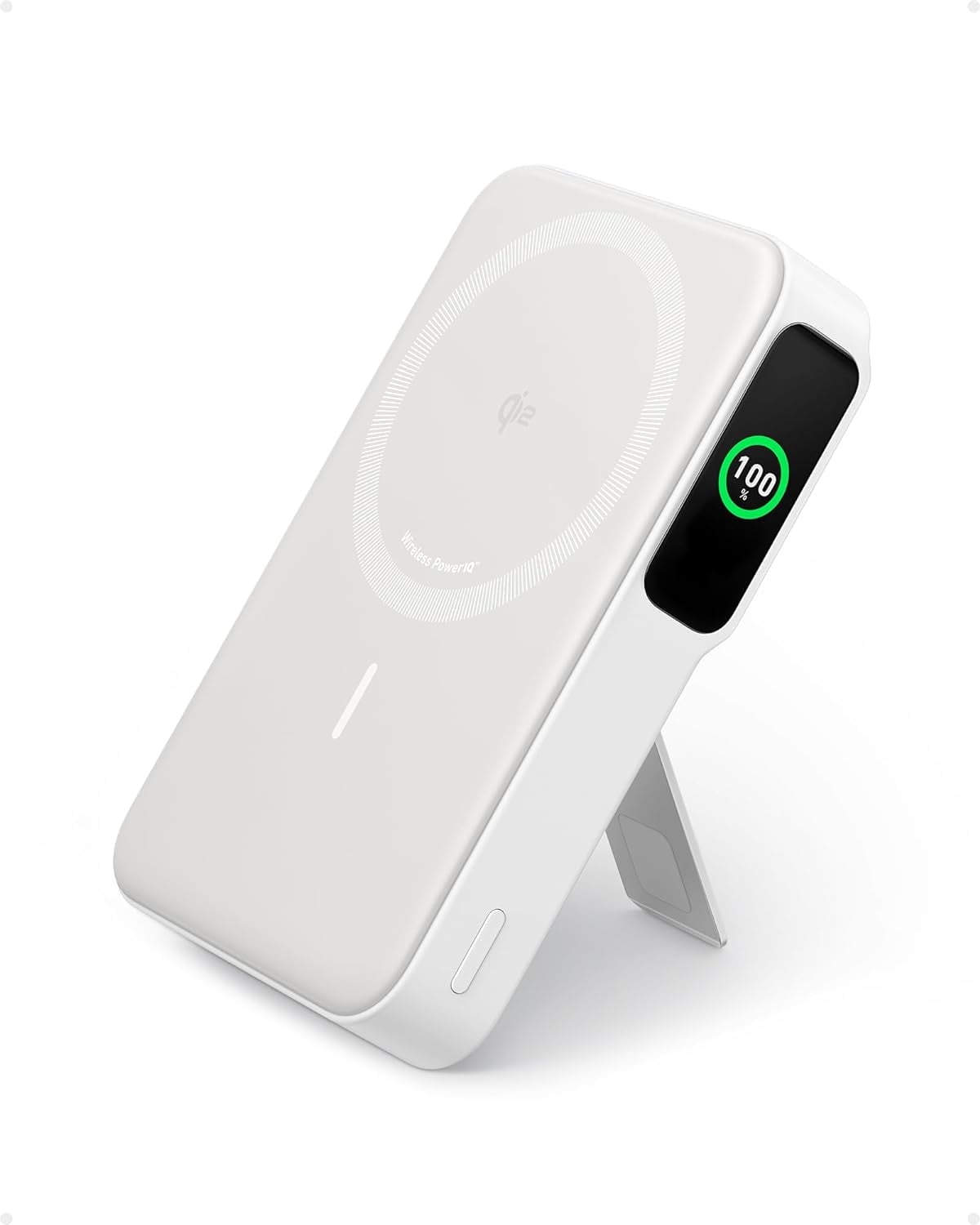 Anker Maggo Power Bank Qi2 Certified 15w Ultra Fast Magsafe Compatible