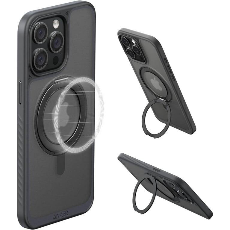 Anker Anti-Slip Charging Cell Phone Case for Apple iPhone 15 Anker Anti-Slip Charging Cell Phone Case for Apple iPhone 15