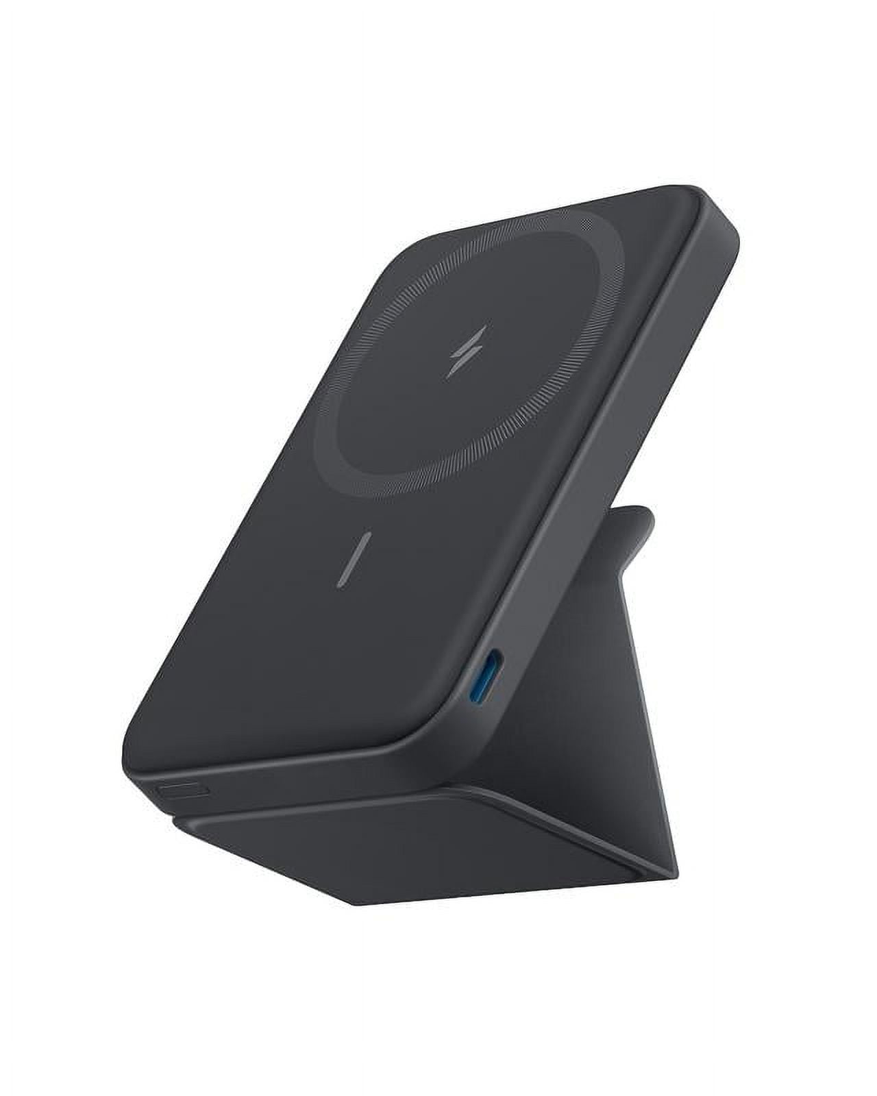 Anker Magnetic Power Bank, Built-In Foldable Stand, USB-C Port on the ...