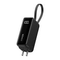 Anker Power Bank, 30W, 5,000mAh, fusion, built-in usb-c cable - Walmart.com