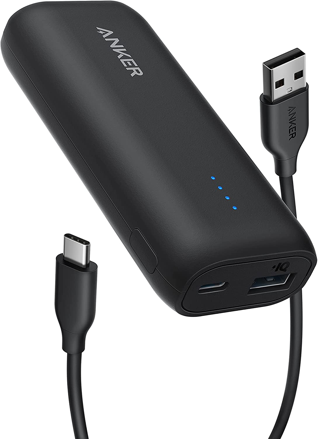 Anker Portable Charger 20000mAh Power Bank 2-Port Battery Pack |PowerCore Essential 20K|Black ...
