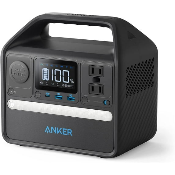 Anker 521 PowerHouse Portable Power Station 256Wh, 200W, Long-Lasting ...