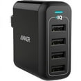 Anker PowerPort 4 - Power adapter - 40 Watt - 8 A - IQ - 4 output ...