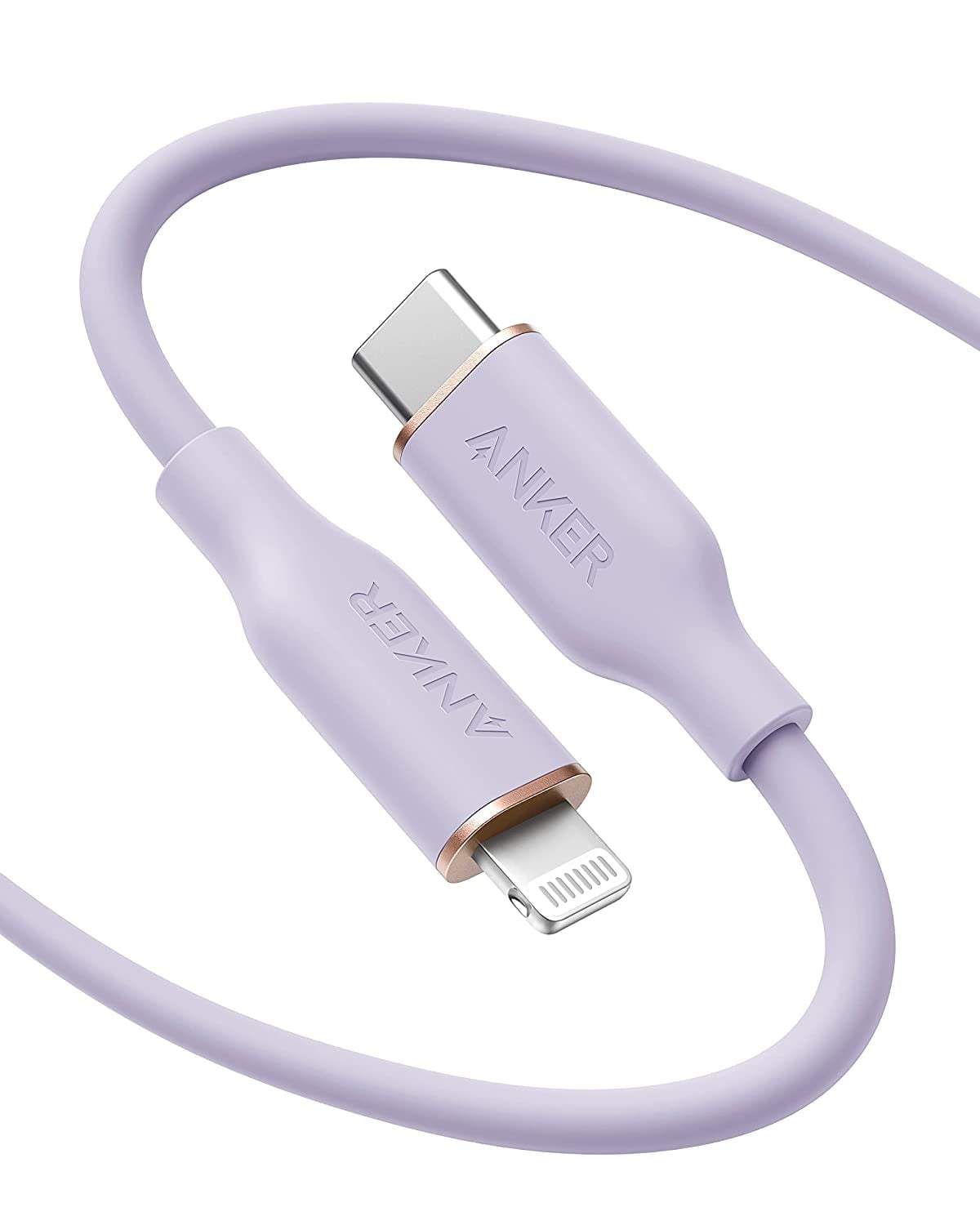 Anker Powerline III Flow USB C Fast PD Charging Cable 3/6ft Silica Gel ...