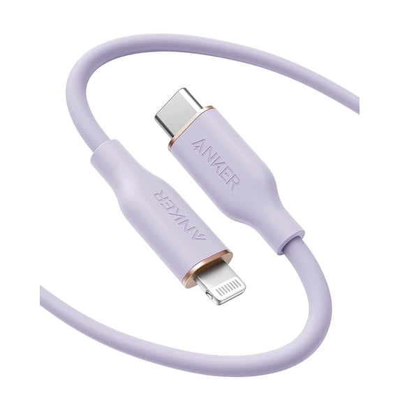Anker Powerline III Flow USB C Fast PD Charging Cable 3/6ft Silica Gel ...