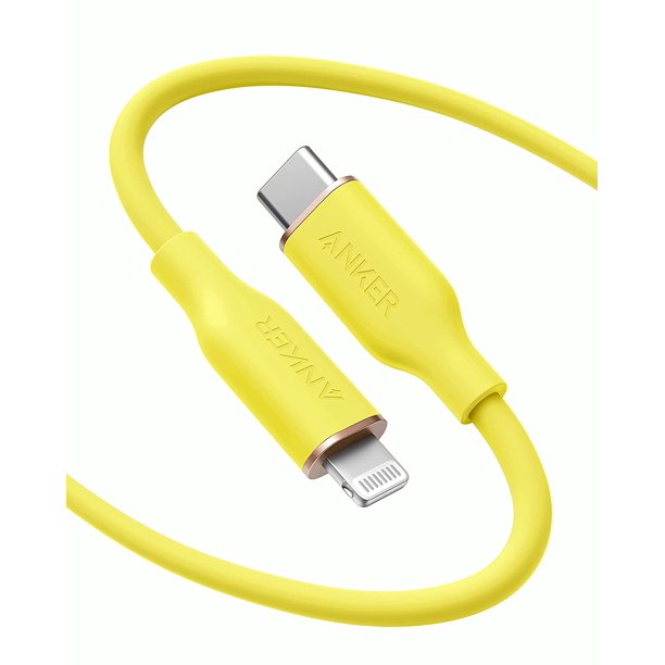 Anker Powerline III Flow USB C Fast PD Charging Cable 3/6ft Silica Gel ...