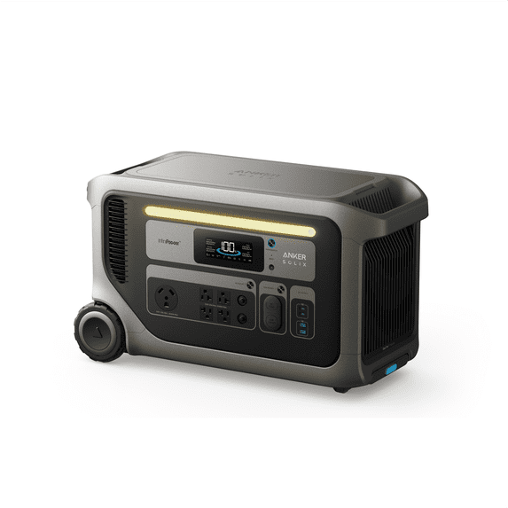 Anker SOLIX, Portable Power Station, F3000 3600-Watt, Backup Energy ...