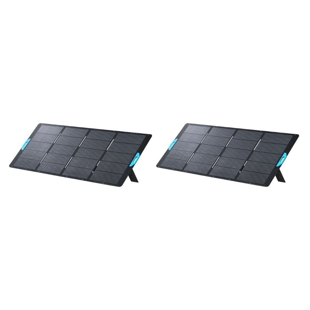 Anker Solix PS400 Solar Panel with 400W Output, 4 Adjustable Angles ...