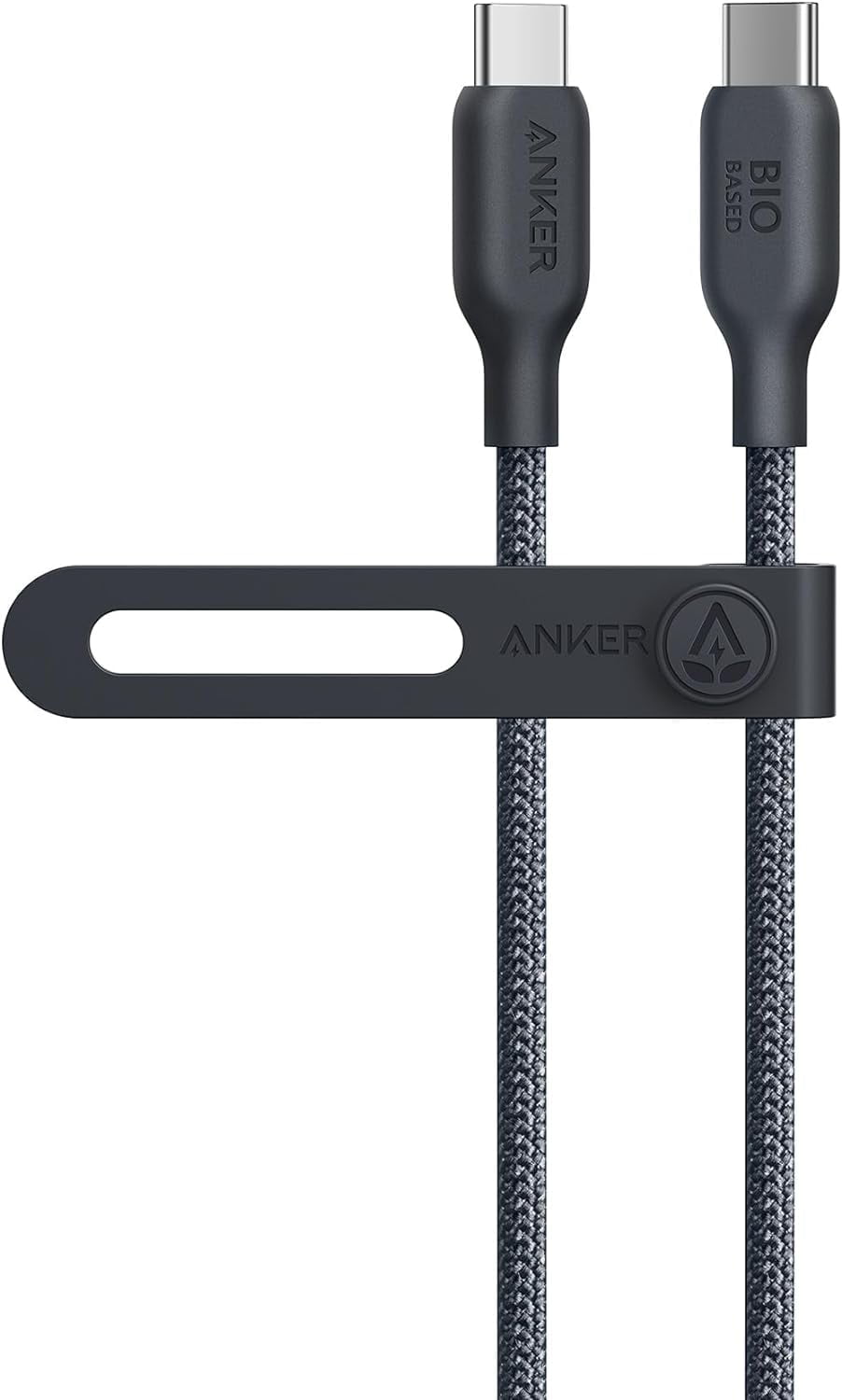 Anker USB C Cable 240W Bio-Braided Type C Fast Charge Cord, 3FT Phantom ...