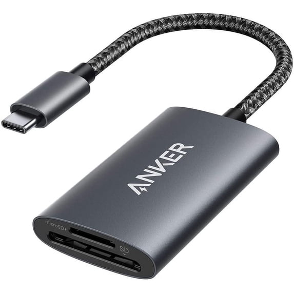 Anker USB-C SD 4.0 Memory Card Reader,PowerExpand+ 2-in-1,for SDXC,SDHC ...
