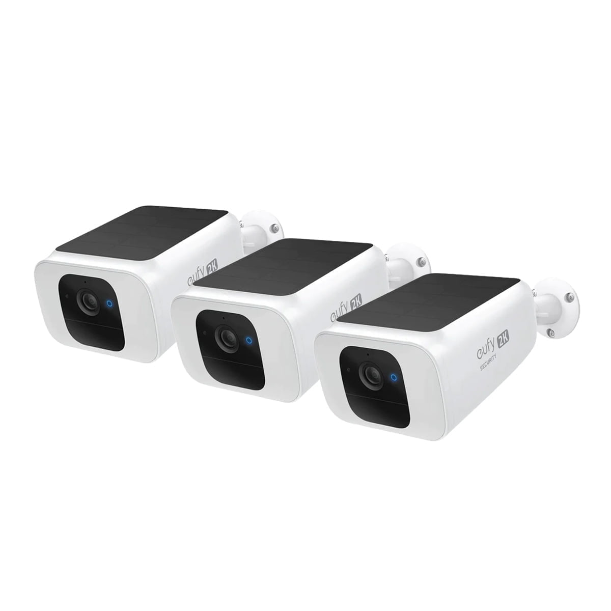 eufy SoloCam S230 Wireless Solar Security Camera, 2K HD, 3-Cam Kit ...