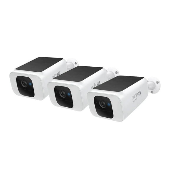 eufy SoloCam S230 Wireless Solar Security Camera, 2K HD, 3-Cam Kit ...