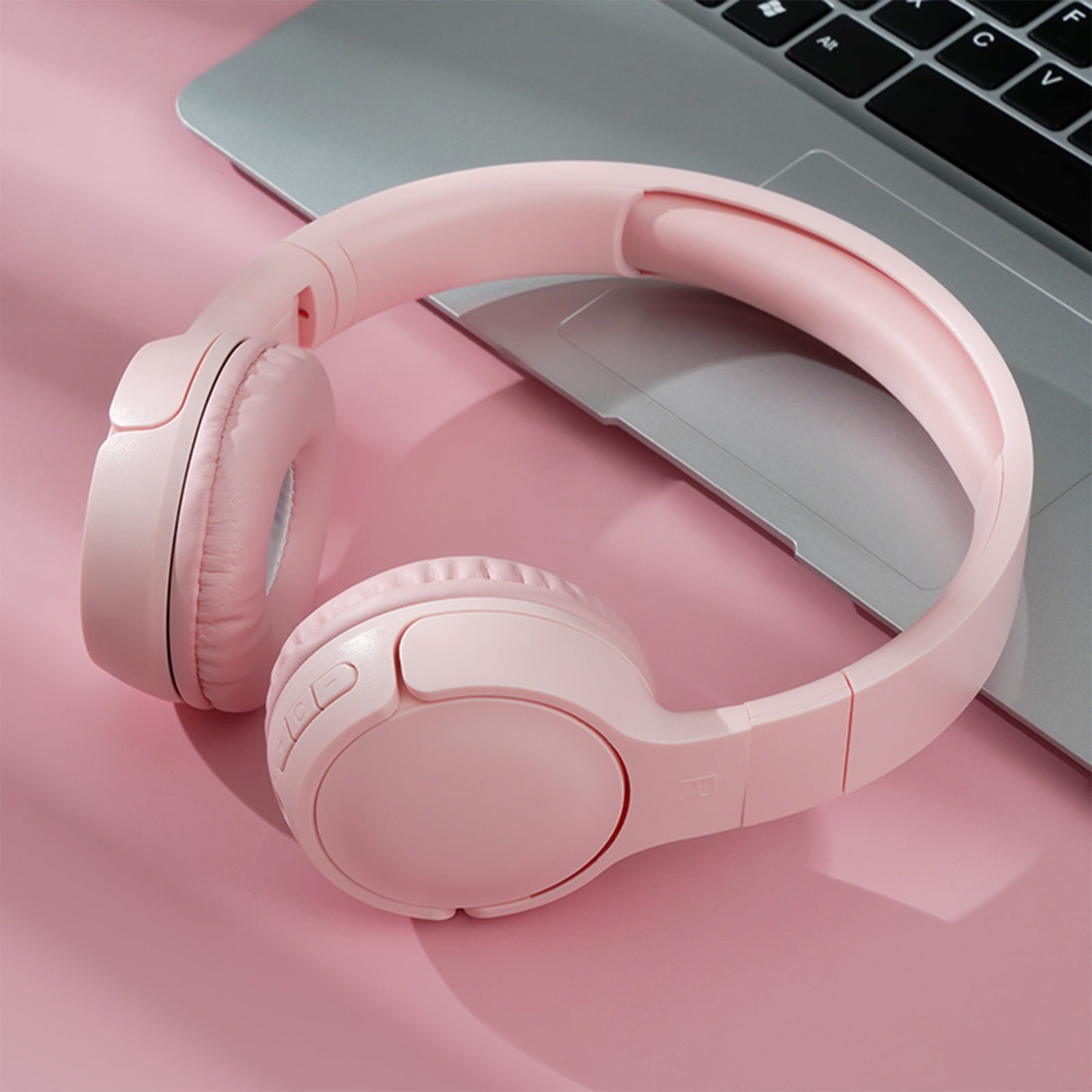 Over-Ear Wireless Headphones with Microphone - HiFi Stereo, 10H ...