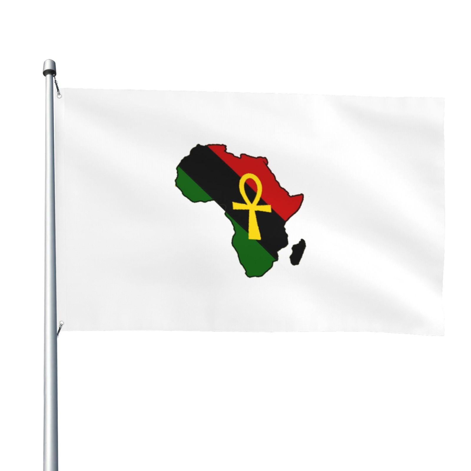 Ankh African Colored Africa Flag 4x6 Ft Big Flag For Outdoor Indoor ...
