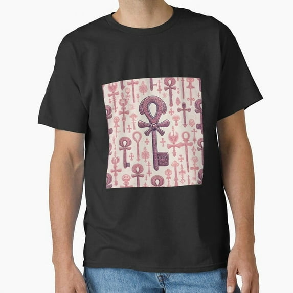 Ankh Key Gateway To Immortality Mythic Egyptian Art Unisex T-Shirt, up ...