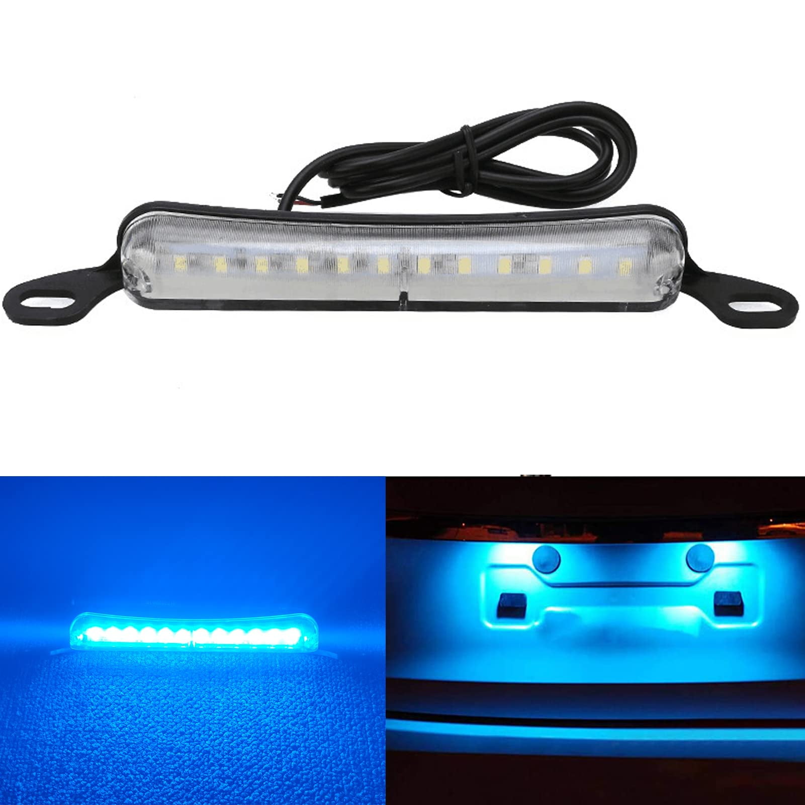Anki HappiGo ANKIA Universal STF9 12 LED License Plate Light Running ...