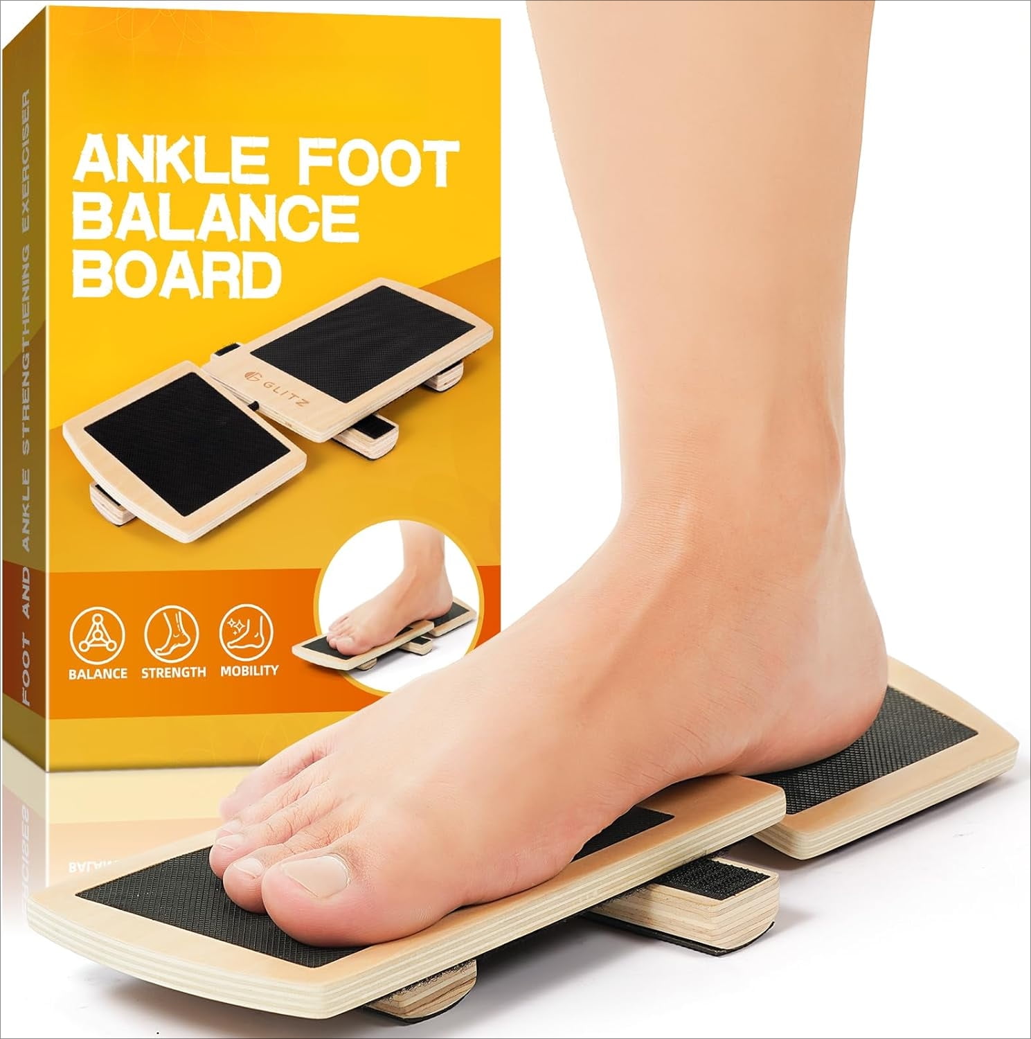 Ankle Balance Board Foot Strengthener Trainer for Sprained Ankle ...