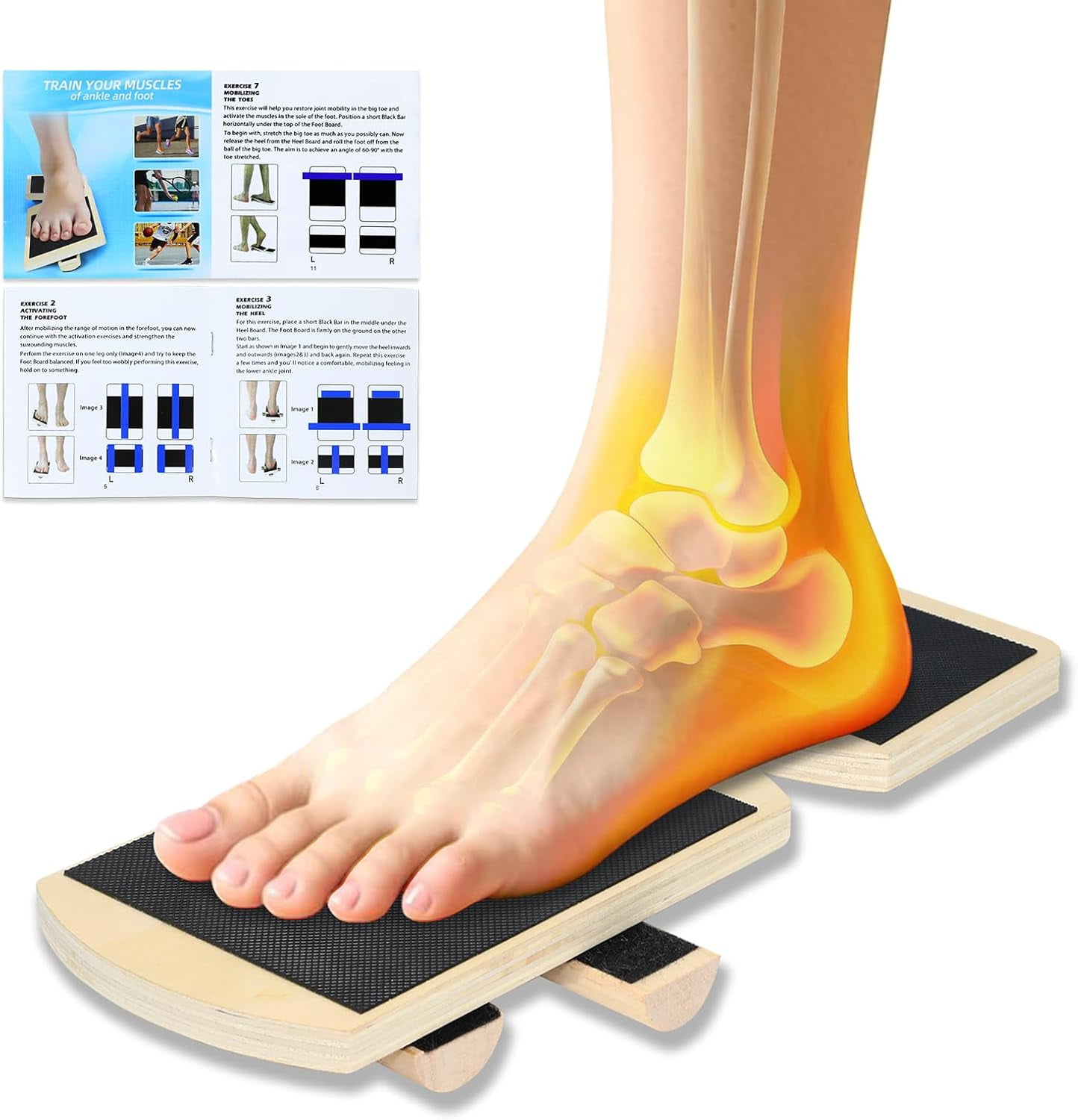 Ankle Balance Board Foot Strengthener for Stability Training, Physical ...