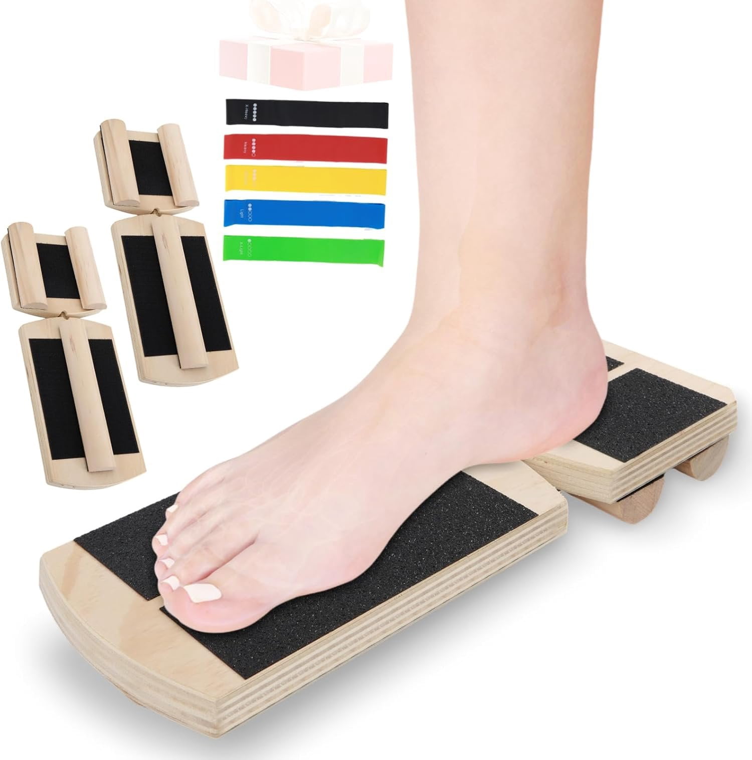 Ankle Board Foot Strengthener - Single Board Foot Exerciser for ...