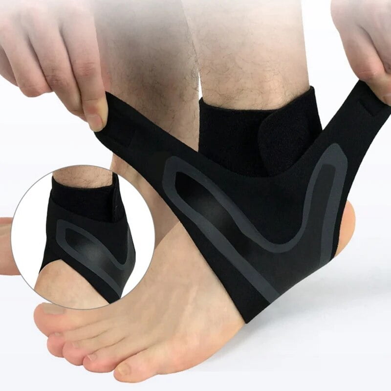 Ankle Brace Breathable Polyester Fiber for Sprains Sports Injuries ...