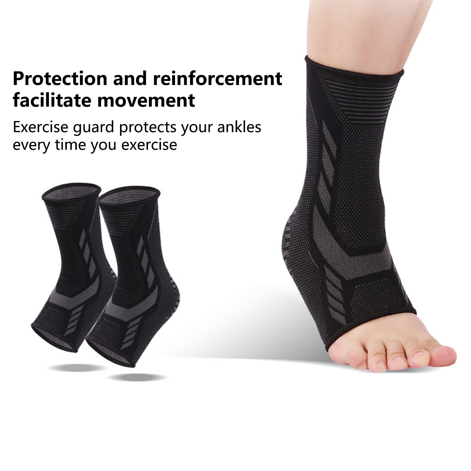 Ankle Brace Compression Sleeve | Injury Recovery, Joint Pain | FSA or ...